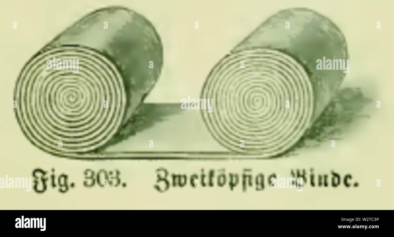 Die Frau als Hausärztin (1911) 303 Zweiköpfige Binde Stock Photo - Alamy