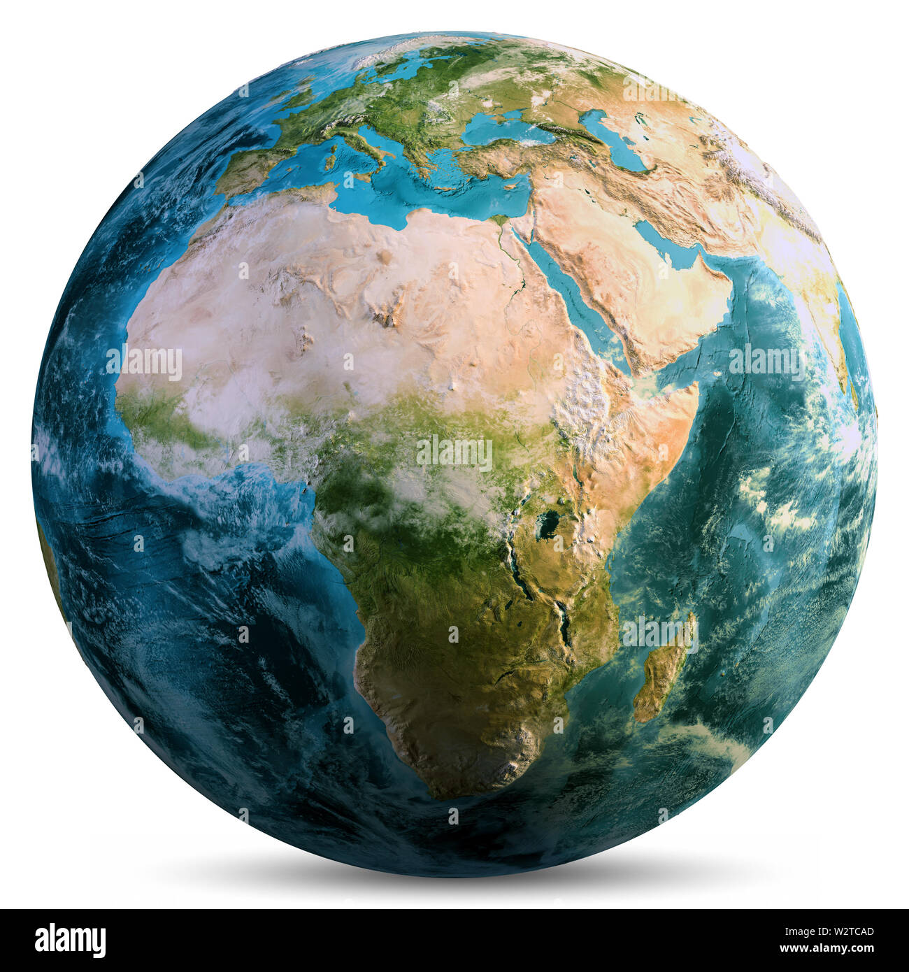 Planet Earth globe Stock Photo - Alamy