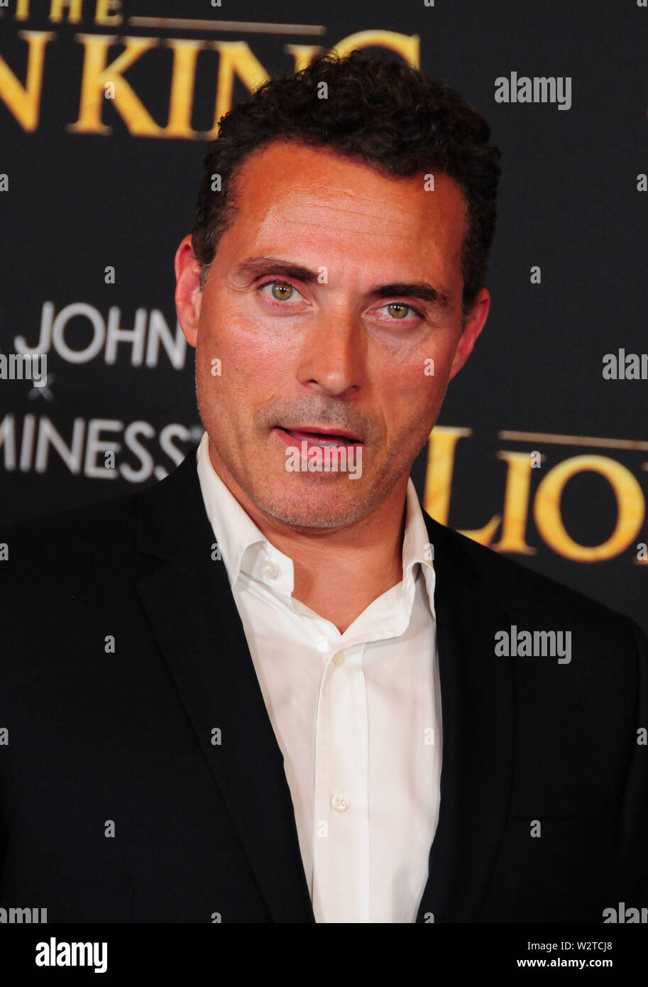 Hollywood, California, USA 9th July 2019 Actor Rufus Sewell attends the ...