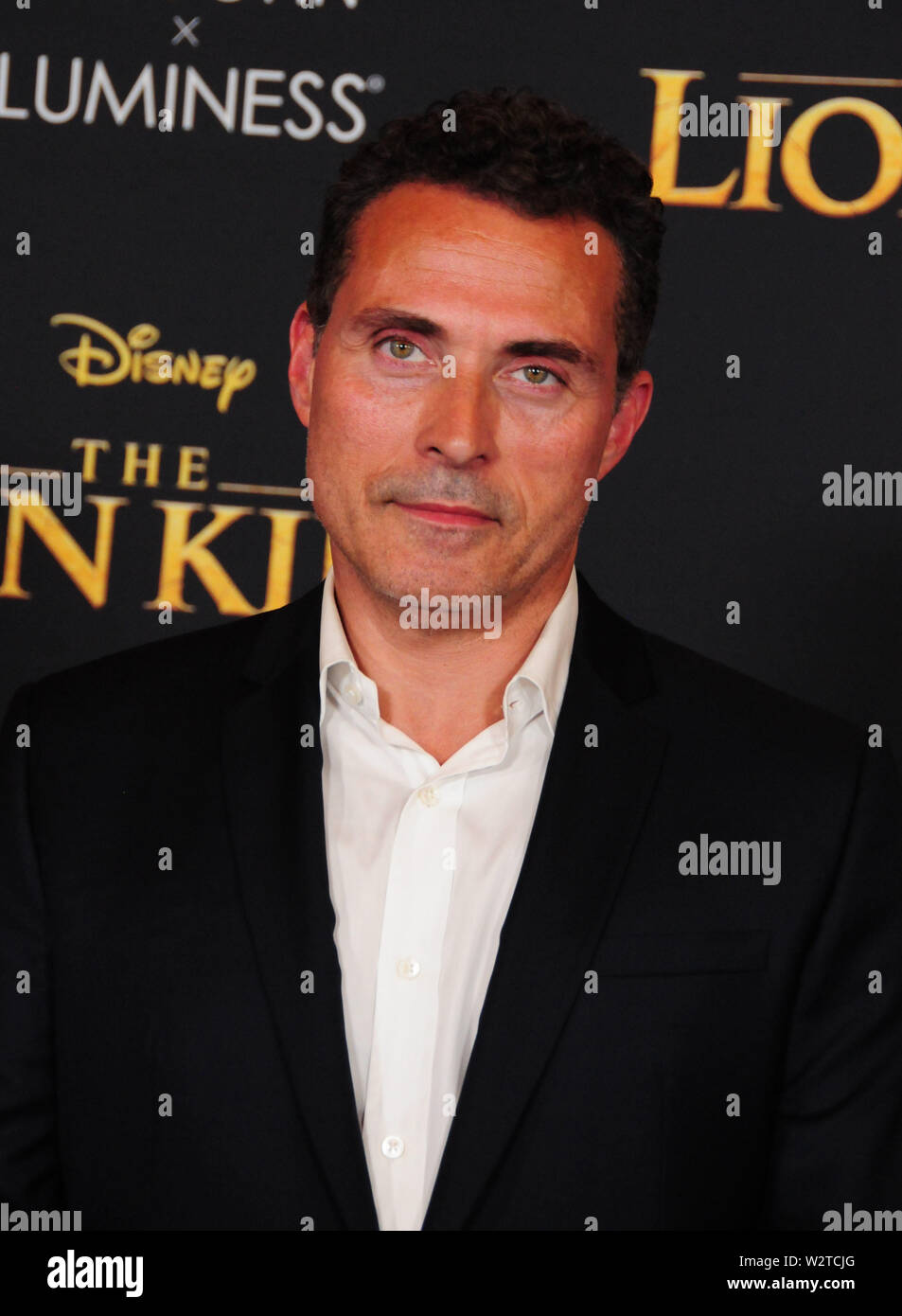 Hollywood, California, USA 9th July 2019 Actor Rufus Sewell attends the ...