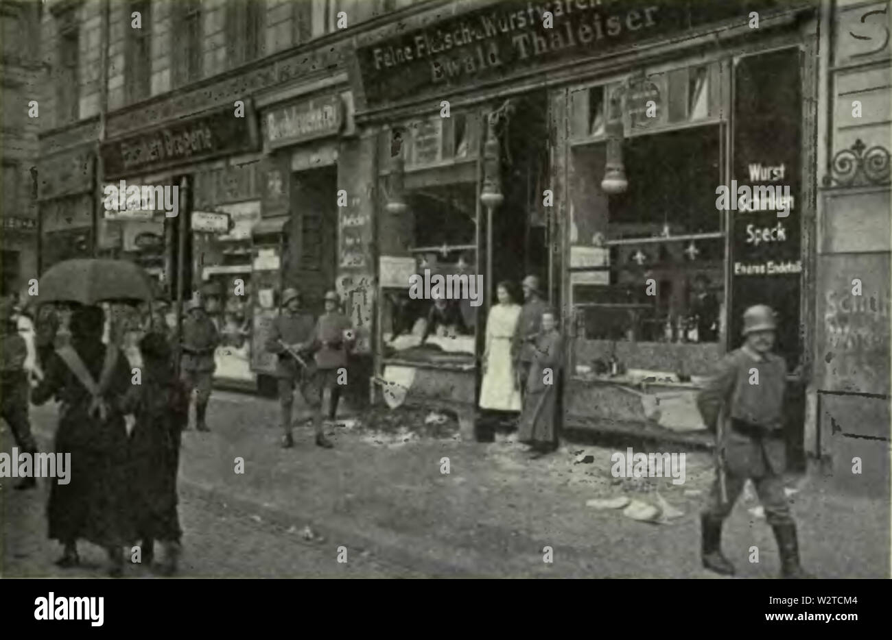 Germany hunger riots hi-res stock photography and images - Alamy