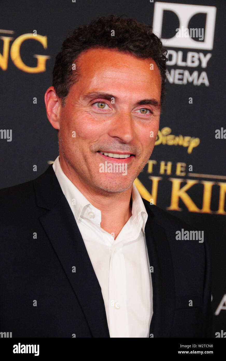 Hollywood, California, USA 9th July 2019 Actor Rufus Sewell attends the ...