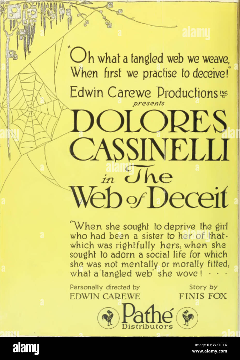 Web of deceit hi-res stock photography and images - Alamy