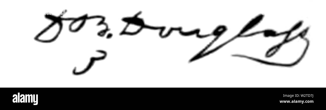 Portrait autograph signature hi-res stock photography and images - Alamy