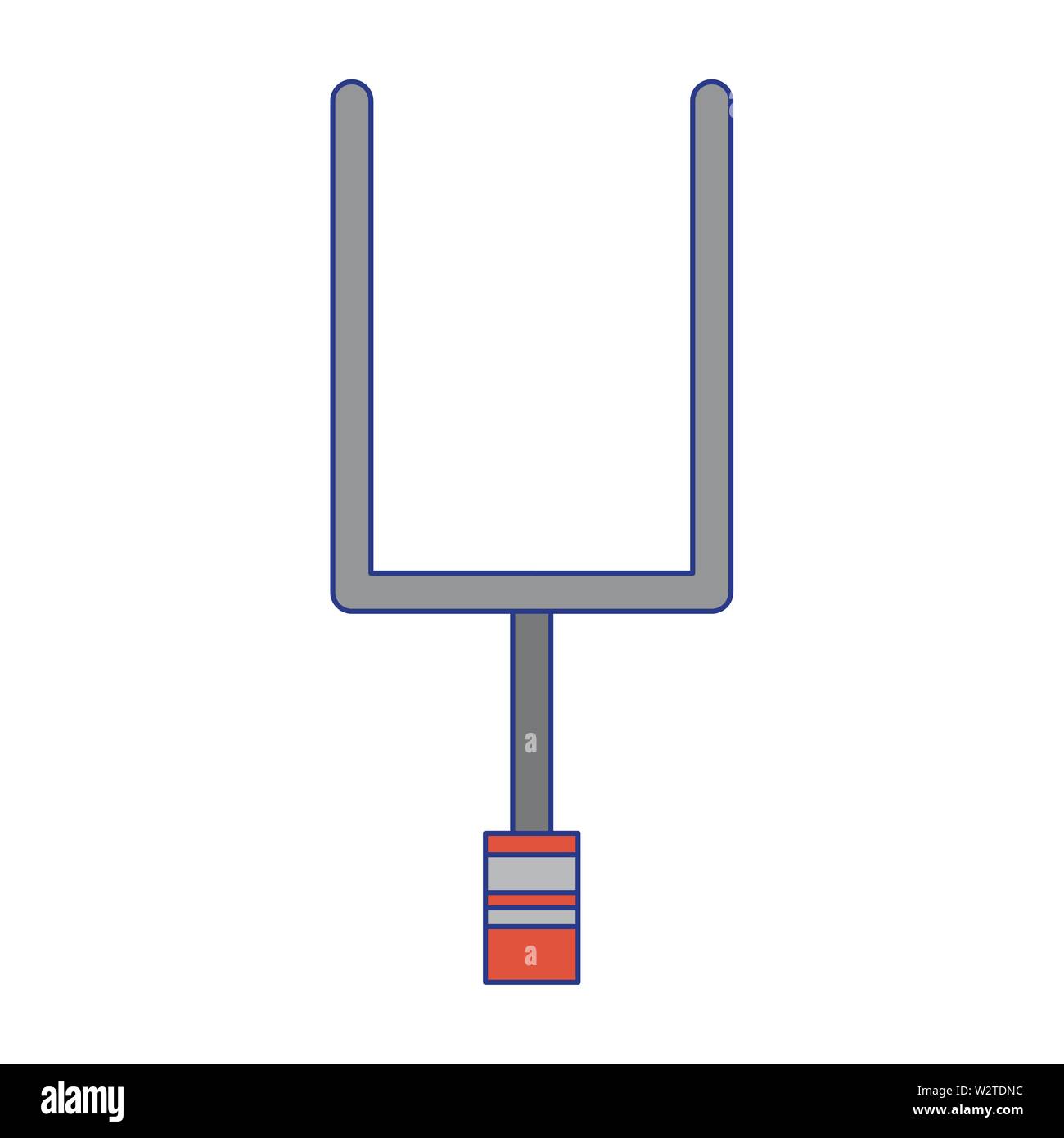 american football sport game cartoon blue lines Stock Vector Image ...