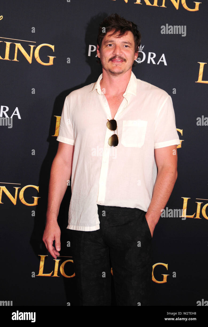 Hollywood, California, USA 9th July 2019 Actor Pedro Pascal attends the ...