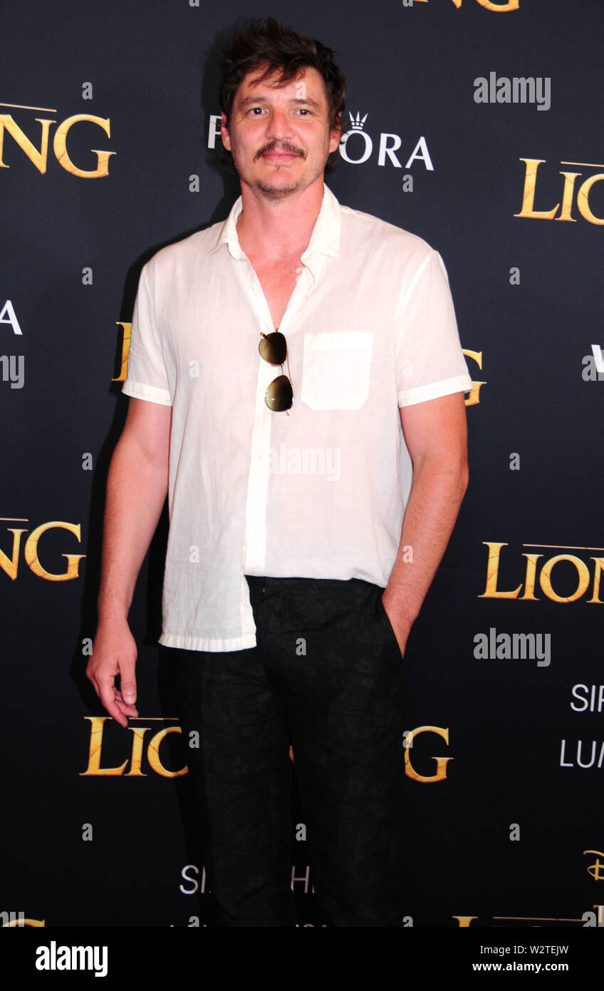 Hollywood, California, USA 9th July 2019 Actor Pedro Pascal attends the ...
