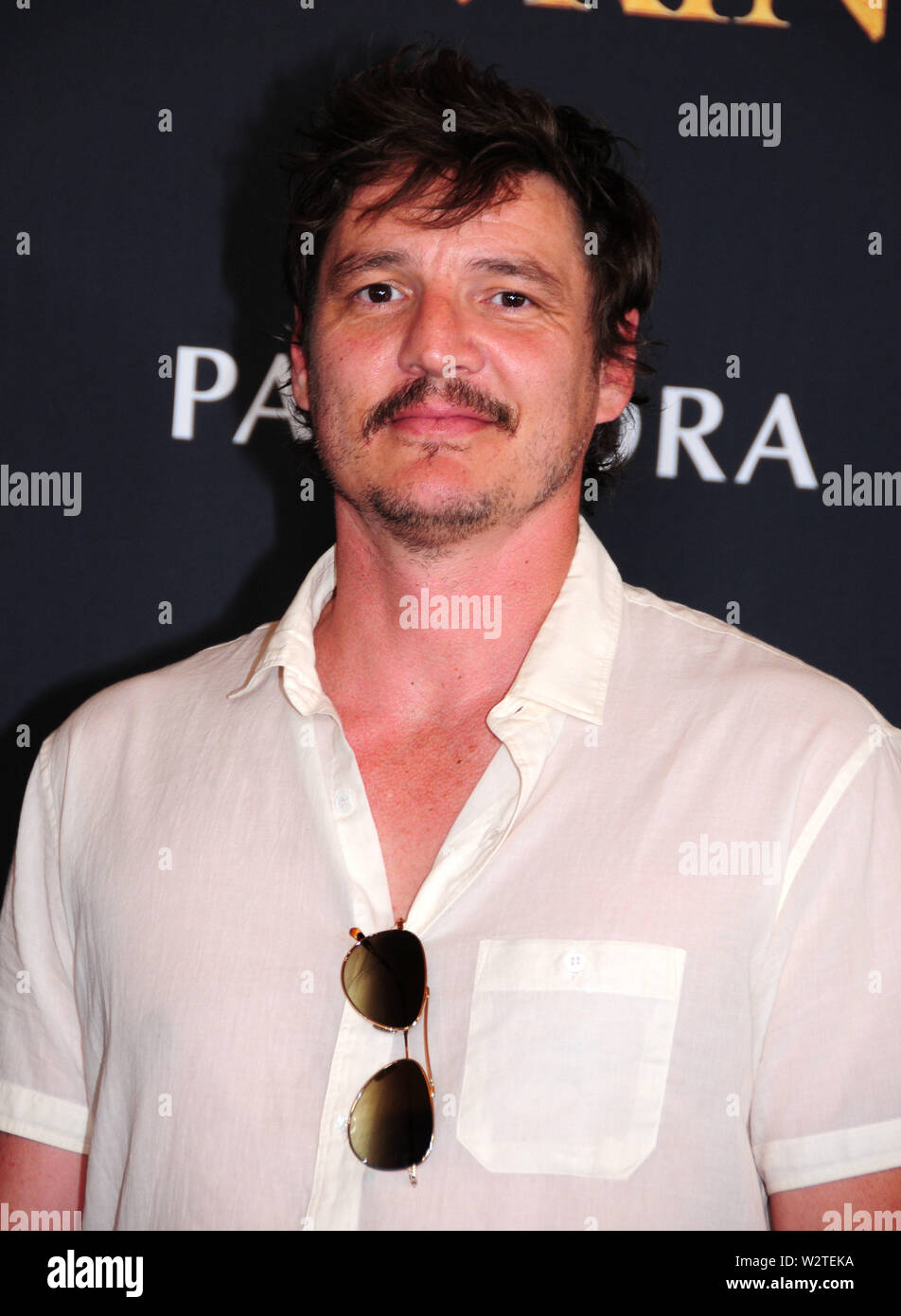 Hollywood, California, USA 9th July 2019 Actor Pedro Pascal attends the ...