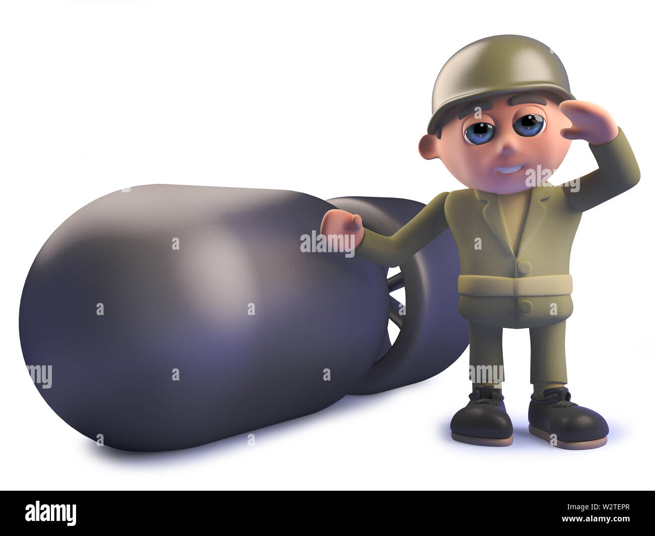 Cartoon atom bomb hi-res stock photography and images - Alamy
