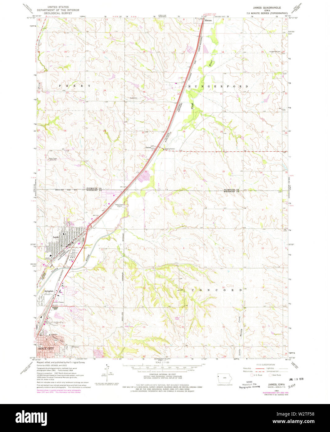 Maps 1964 hi-res stock photography and images - Alamy