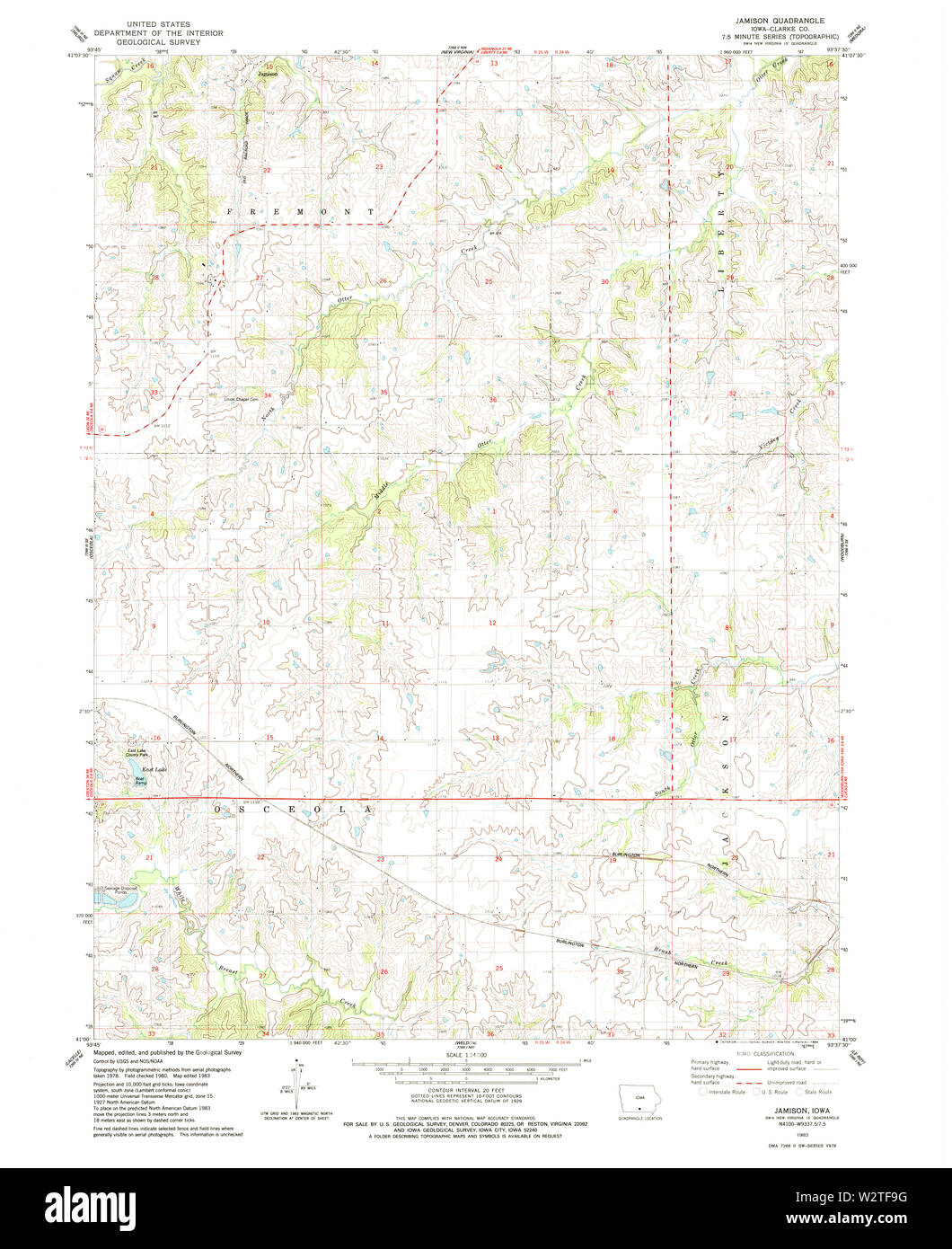 Maps 1983 hi-res stock photography and images - Alamy