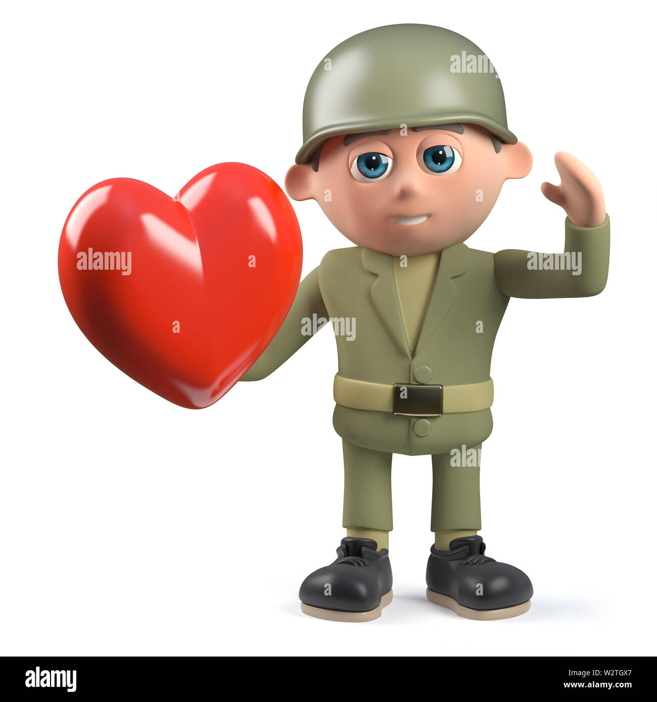 Army man love Cut Out Stock Images & Pictures - Alamy