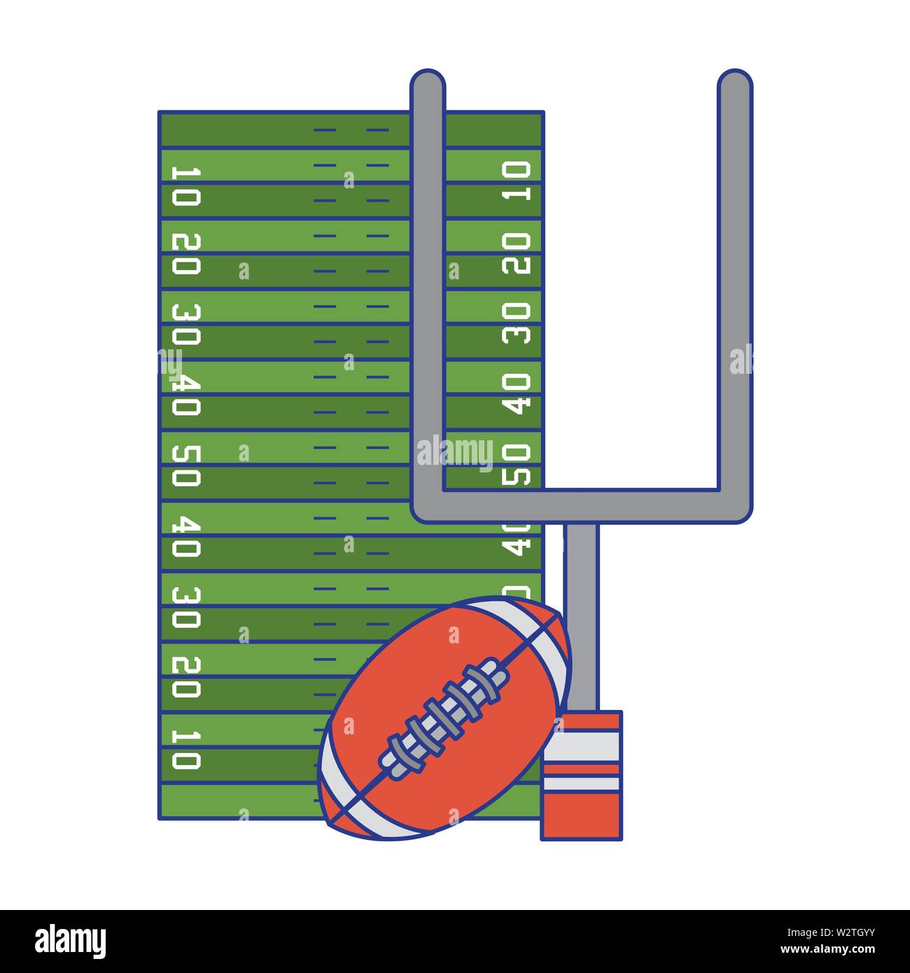 Blue ball yard Stock Vector Images - Alamy