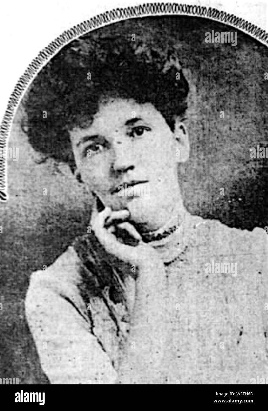 Ednah Robinson Aiken, in portrait from a 1905 newspaper article about ...