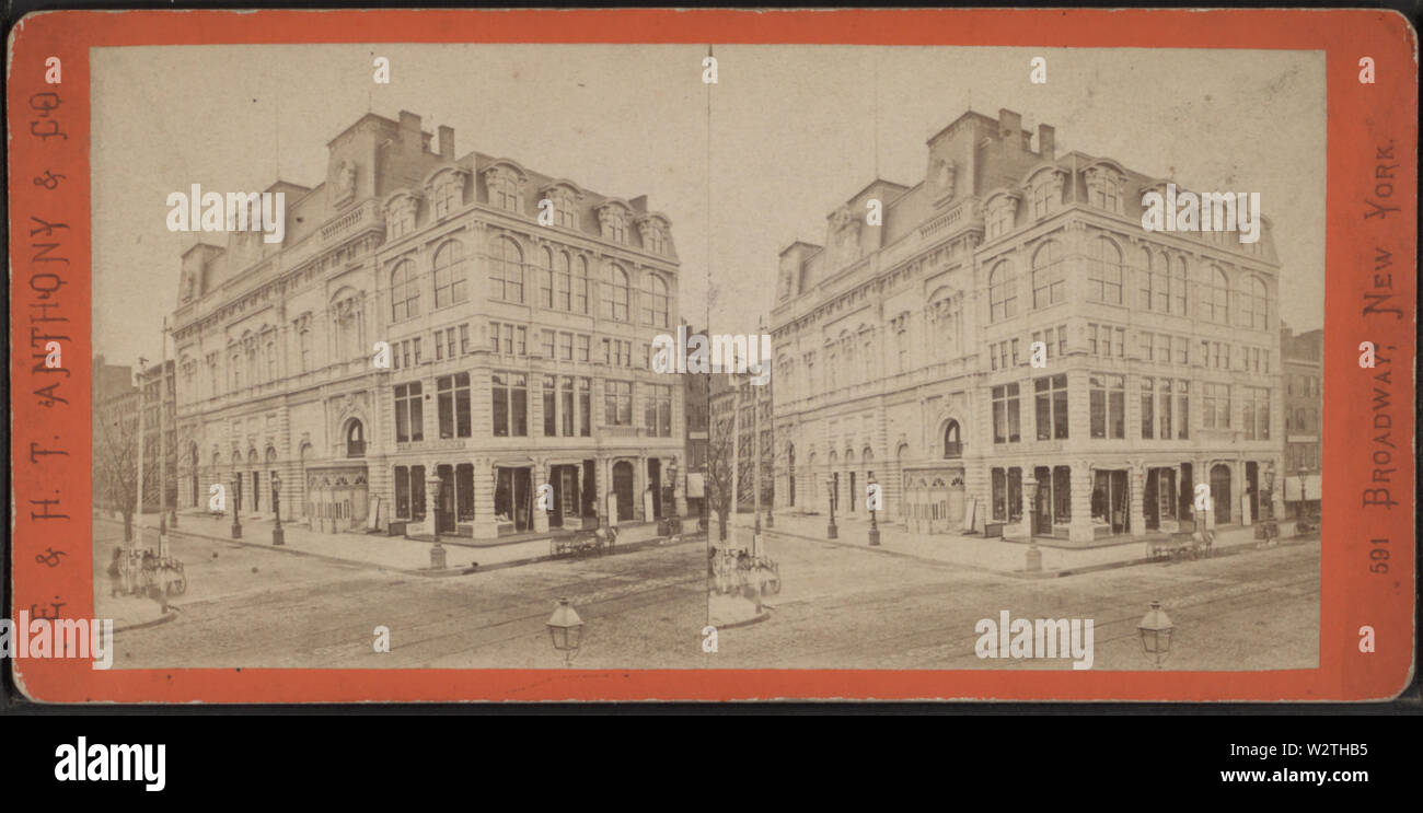 Edwin Booth's Theatre, 23rd St, between 5th and 6th Ave, from Robert N ...