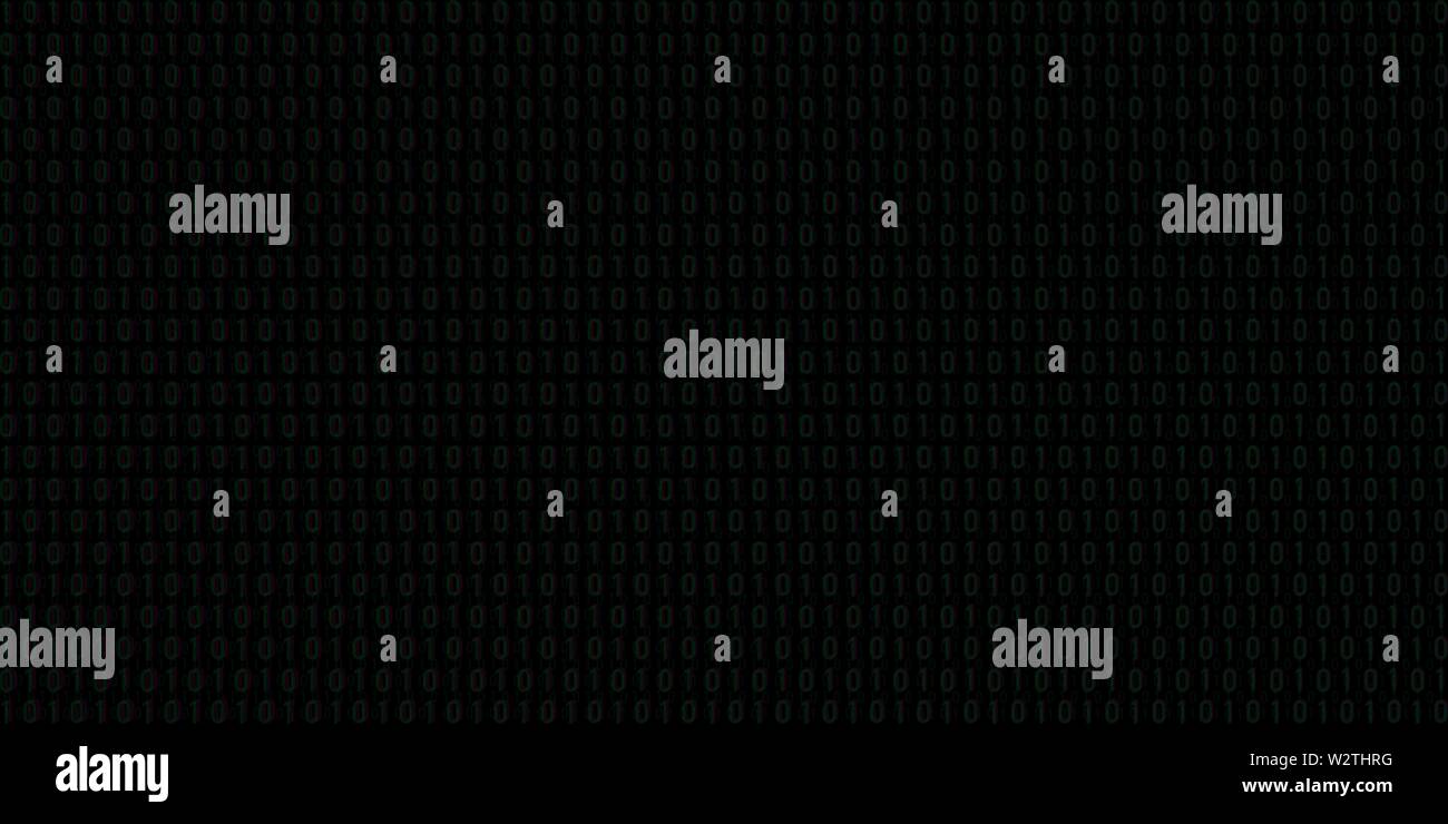 Binary code background vector in green Stock Vector Image & Art - Alamy