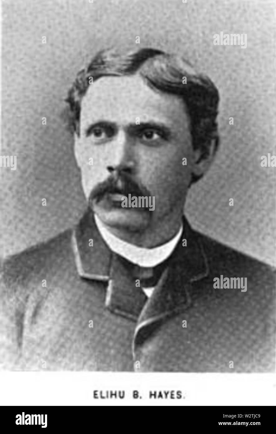 Elihu Burritt Hayes Stock Photo - Alamy