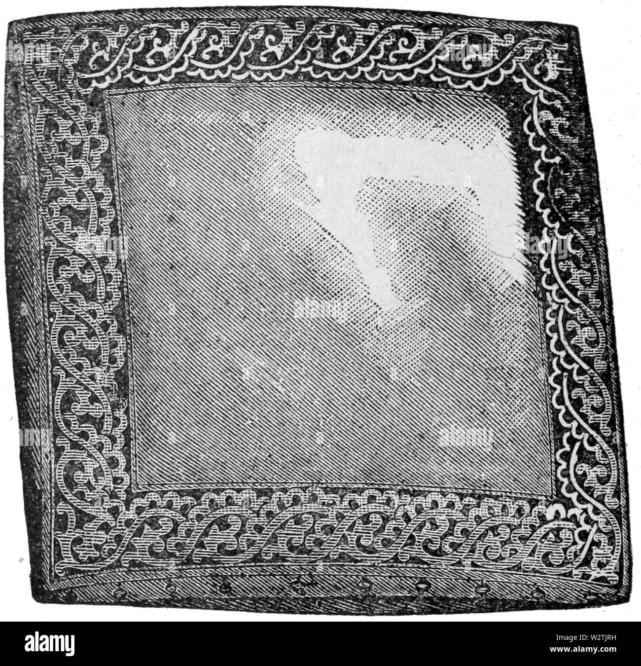 Fancy textile fabric pattern Cut Out Stock Images & Pictures - Alamy