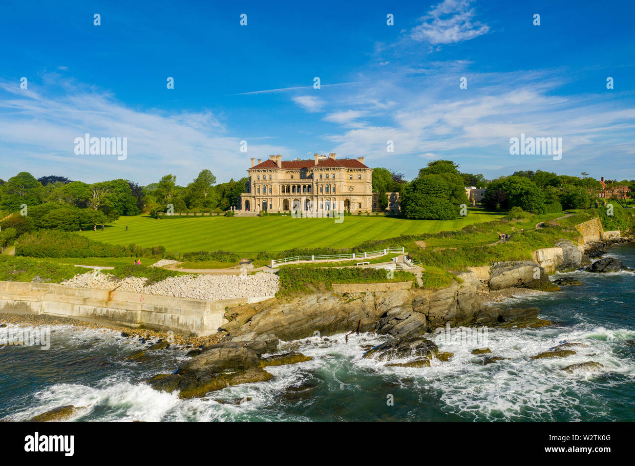 The Breakers, Mansion, Newport, Rhode Island, USA Stock Photo - Alamy