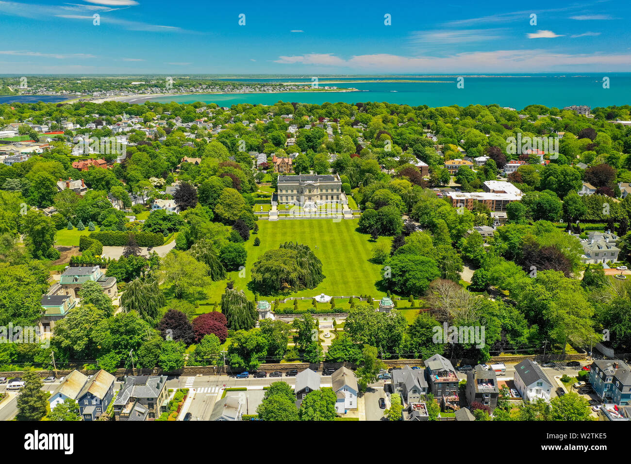 The Elms, Mansion, Newport, Rhode Island, USA Stock Photo - Alamy
