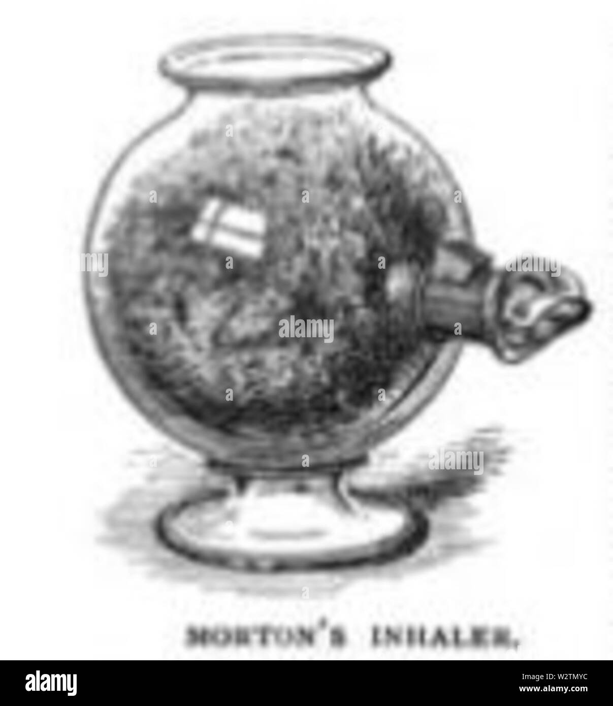 Ether inhaler Black and White Stock Photos & Images - Alamy