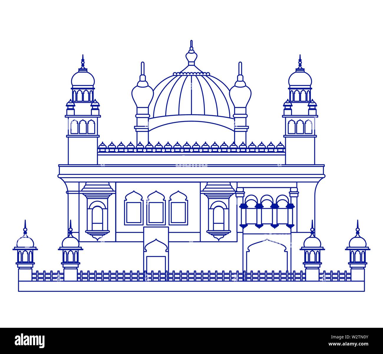 Amritsar golden temple Cut Out Stock Images & Pictures - Alamy