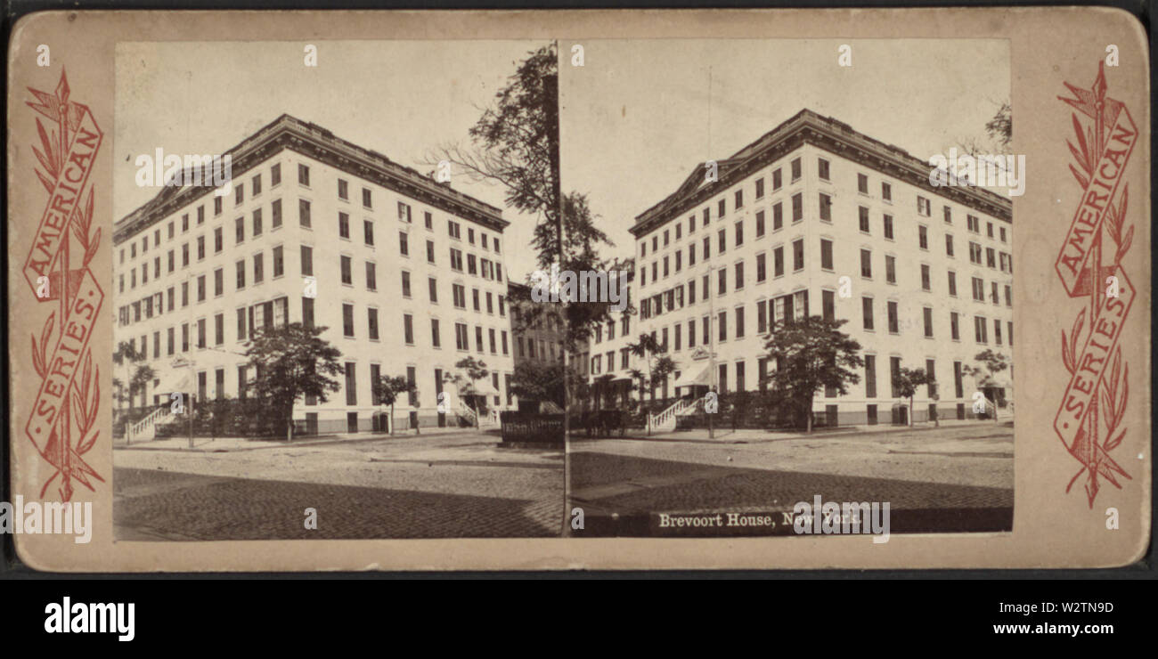 Everett House, New York, from Robert N Dennis collection of ...