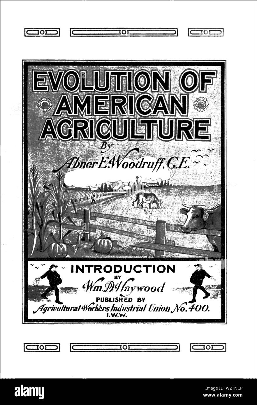 Evolution of American Agriculture Stock Photo - Alamy