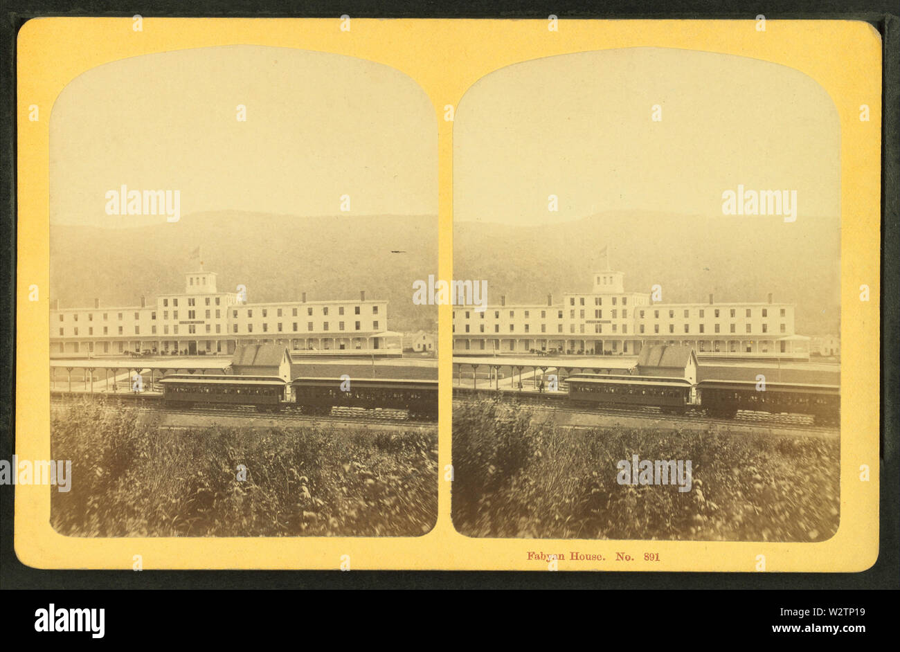 Fabyan House, from Robert N Dennis collection of stereoscopic views 8 ...