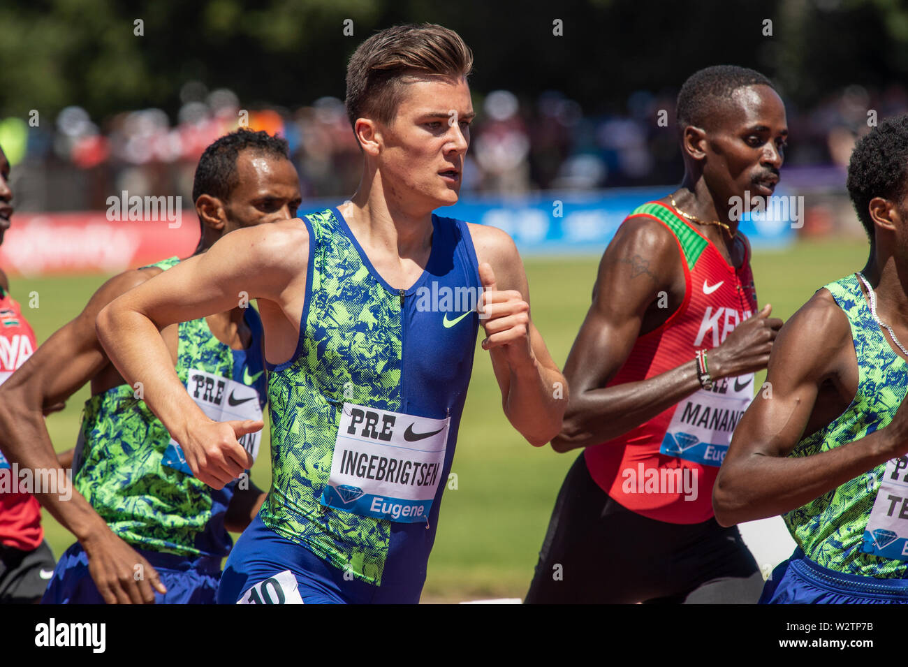 Prefontaine bowerman hi-res stock photography and images - Alamy