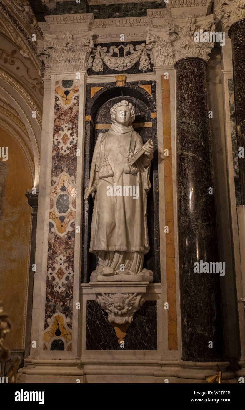Saint Stefano Sculpture, by Pietro Bernini. The Crypt below the ...