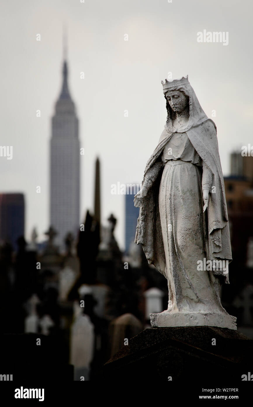 Mob scenes in Brooklyn and the Queens neighborhood. The Calvary ...