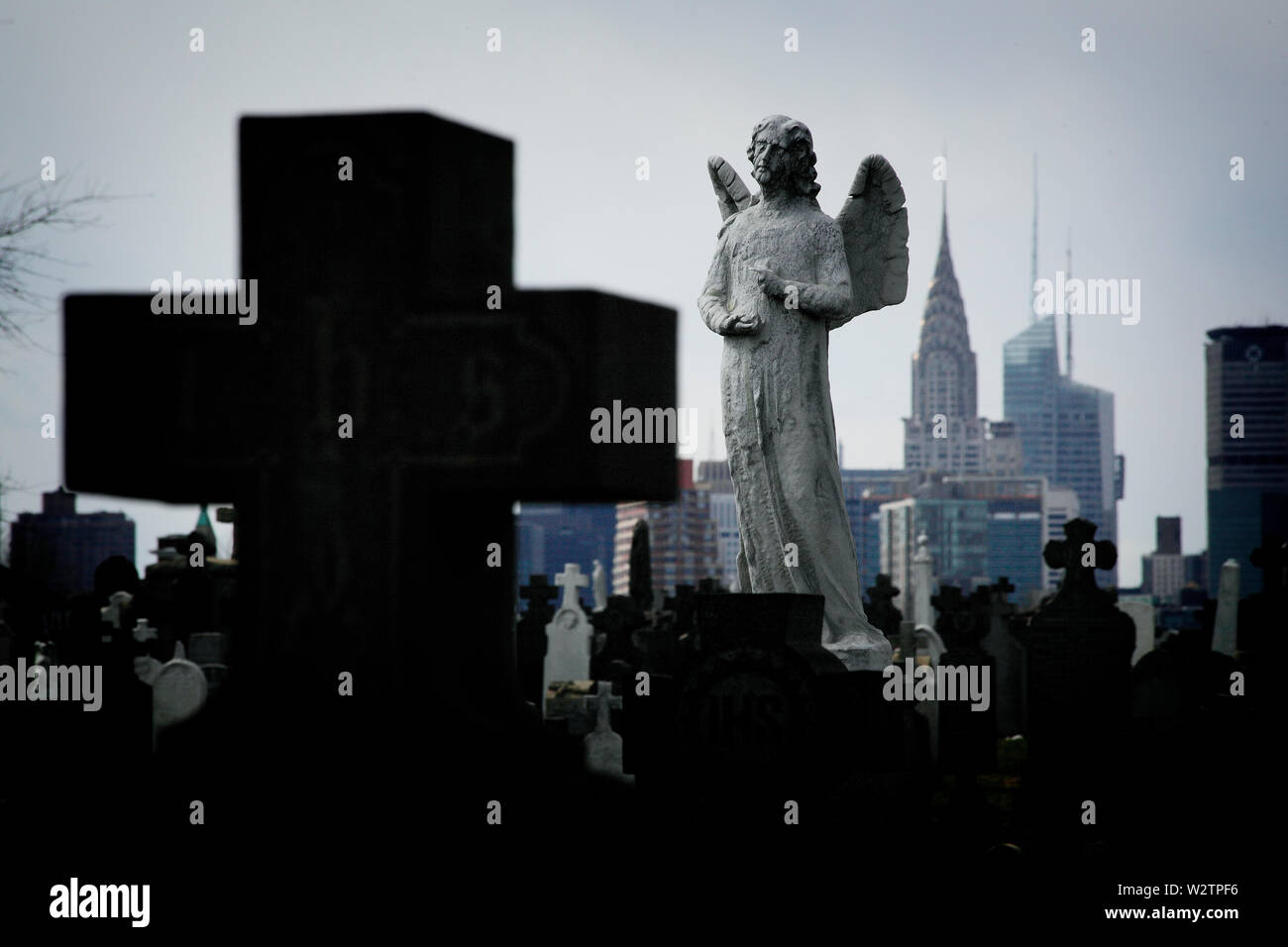 Mob scenes in Brooklyn and the Queens neighborhood. The Calvary ...