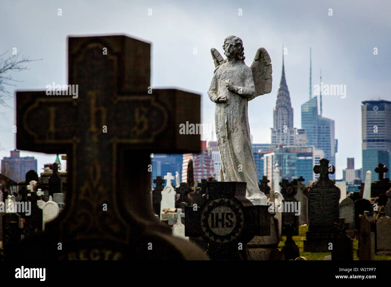 Mob scenes in Brooklyn and the Queens neighborhood. The Calvary ...
