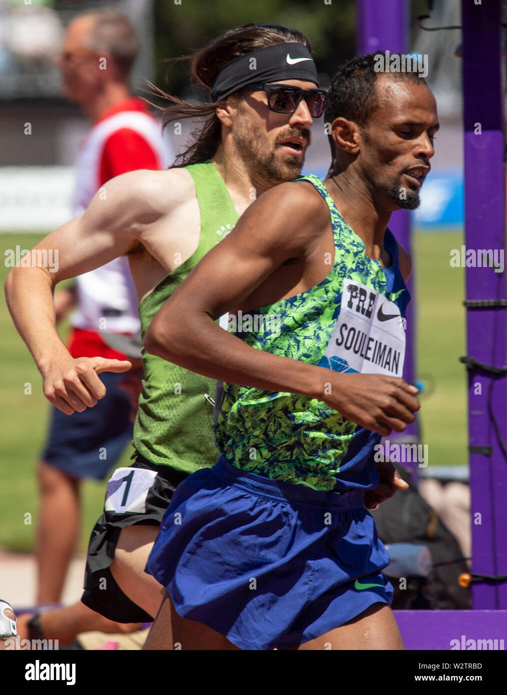 CALIFORNIA - USA - 30 JUNE 2019: Ayanleh Souleiman competing in the men ...