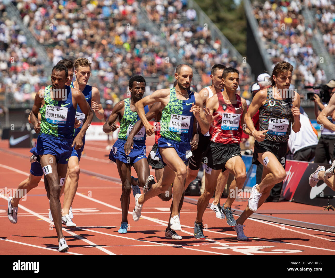 CALIFORNIA - USA - 30 JUNE 2019: Ayanleh Souleiman, Brahim Kaazouzi and ...