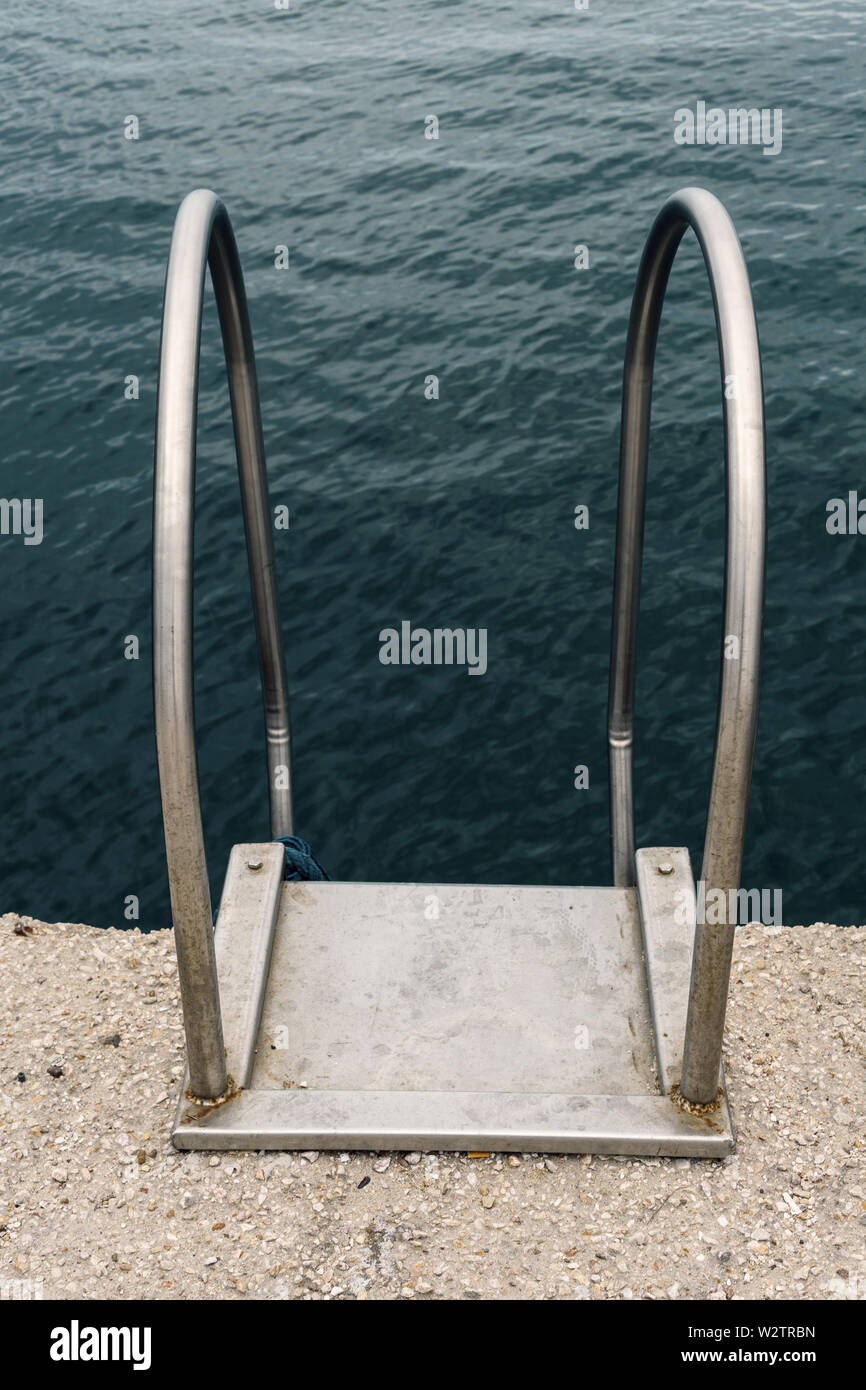 Ladders to the sea hi-res stock photography and images - Alamy