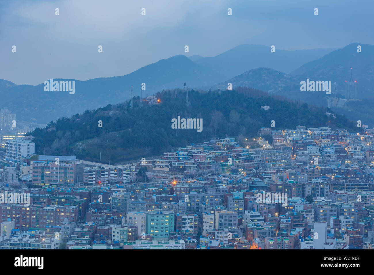 Busan tower view hi-res stock photography and images - Alamy
