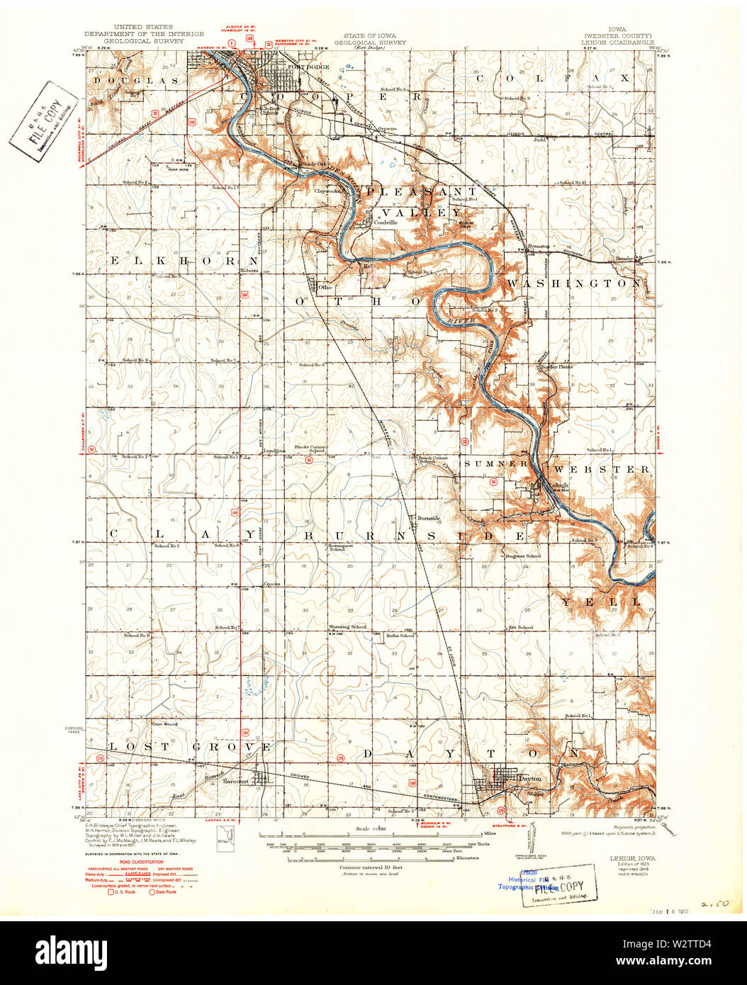 Map of lehigh Cut Out Stock Images & Pictures - Alamy