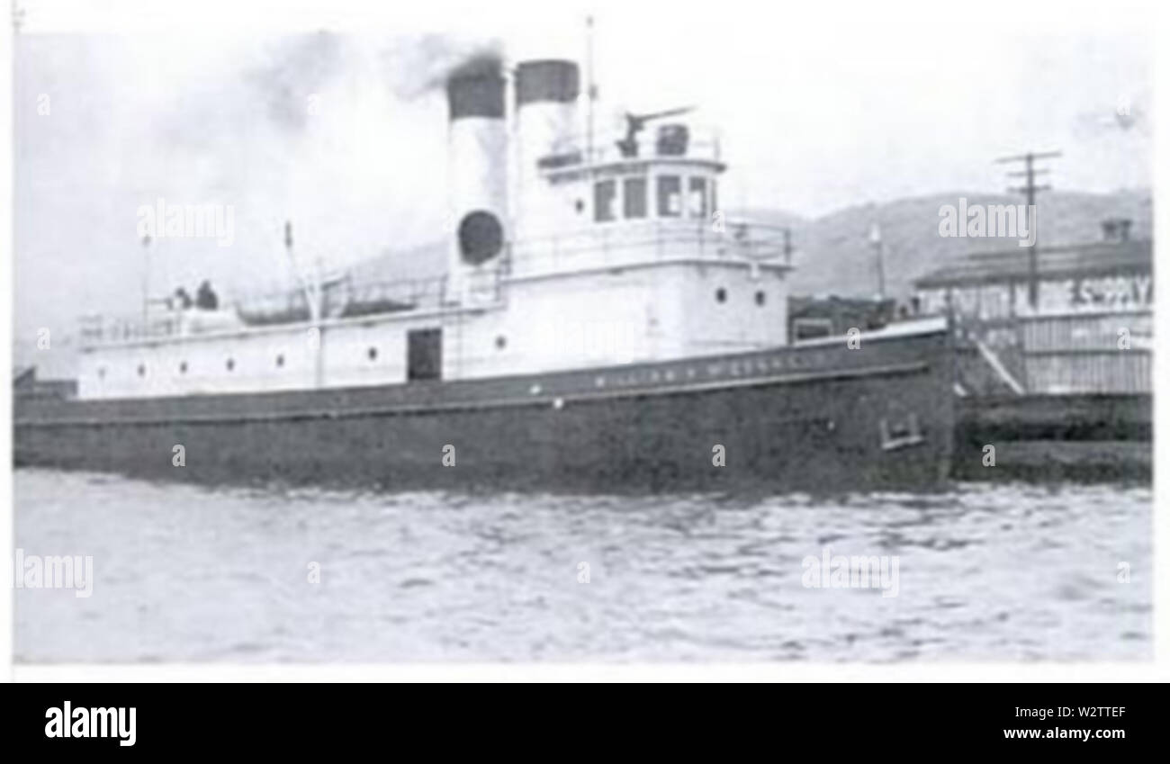 Fireboat William A McGonagle, circa 1910 -a Stock Photo - Alamy