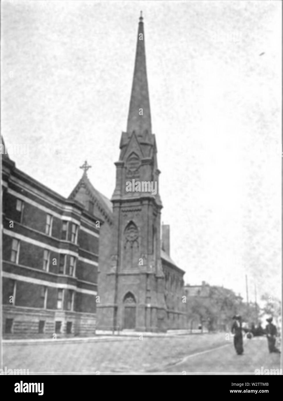 The first presbyterian church Black and White Stock Photos & Images - Alamy