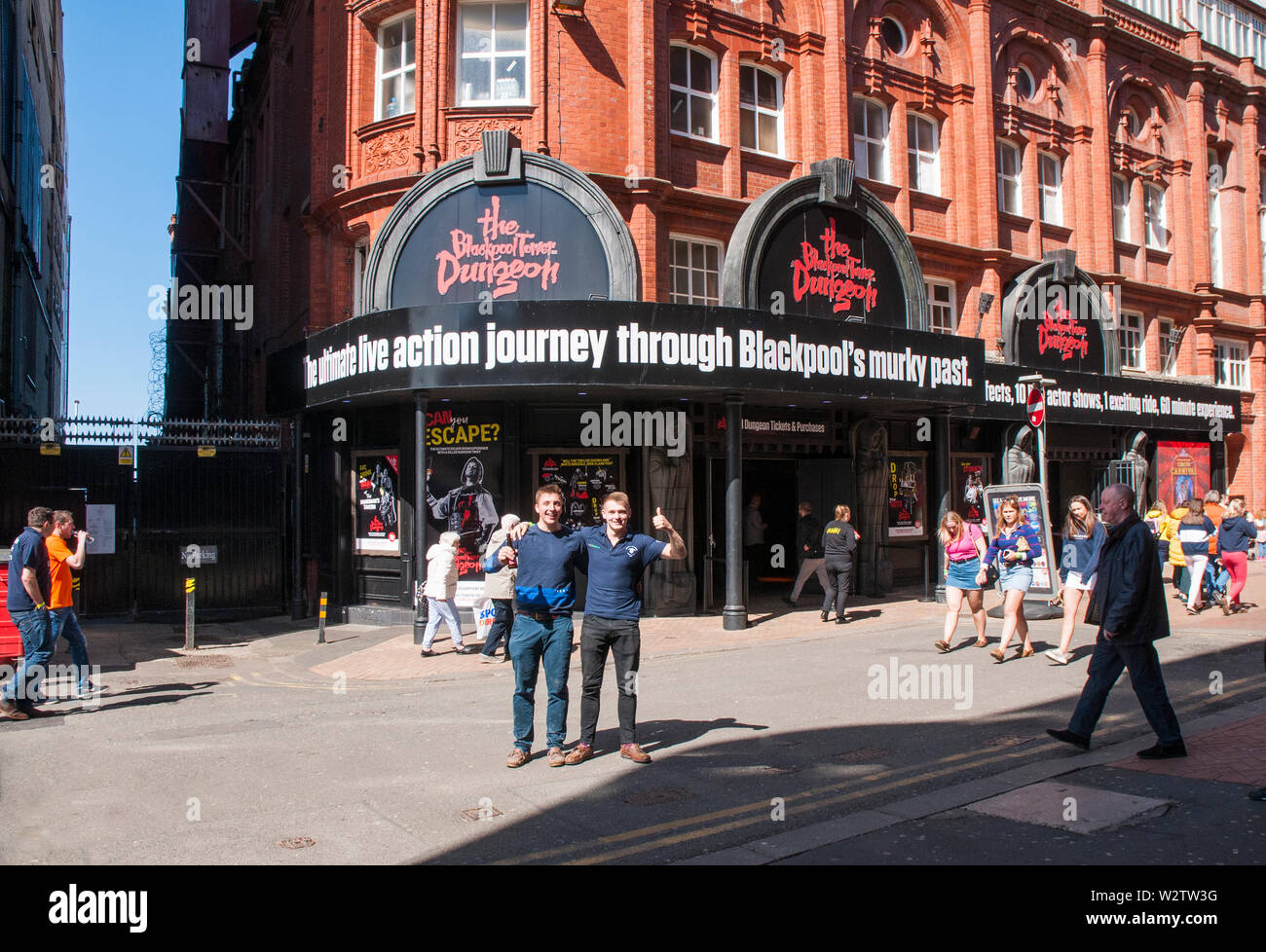 Young farmers enjoying themselves in Blackpool to attend the Young ...