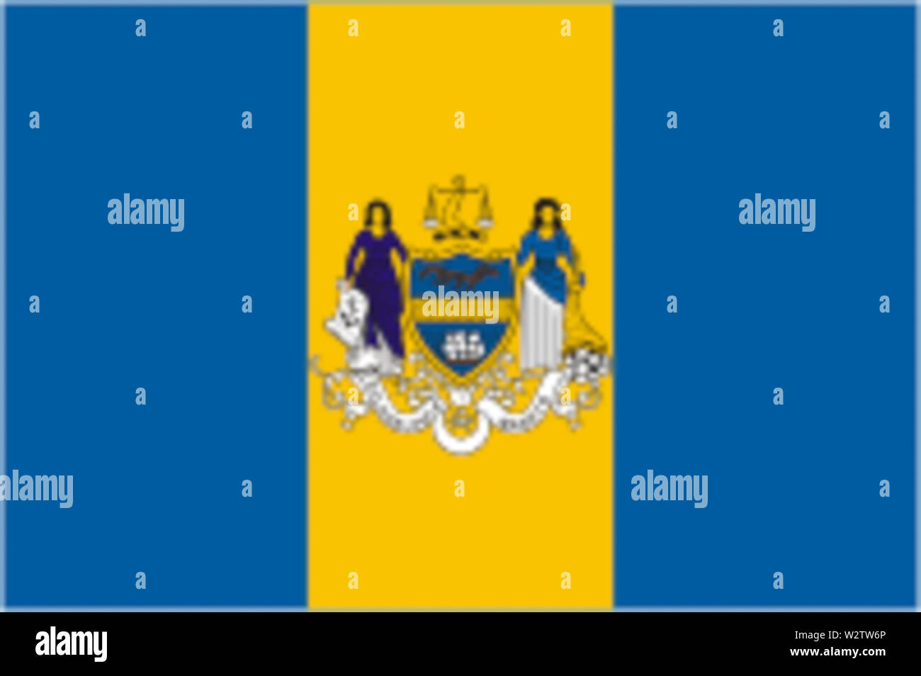 Flag of Philadelphia, Pennsylvania Stock Photo - Alamy