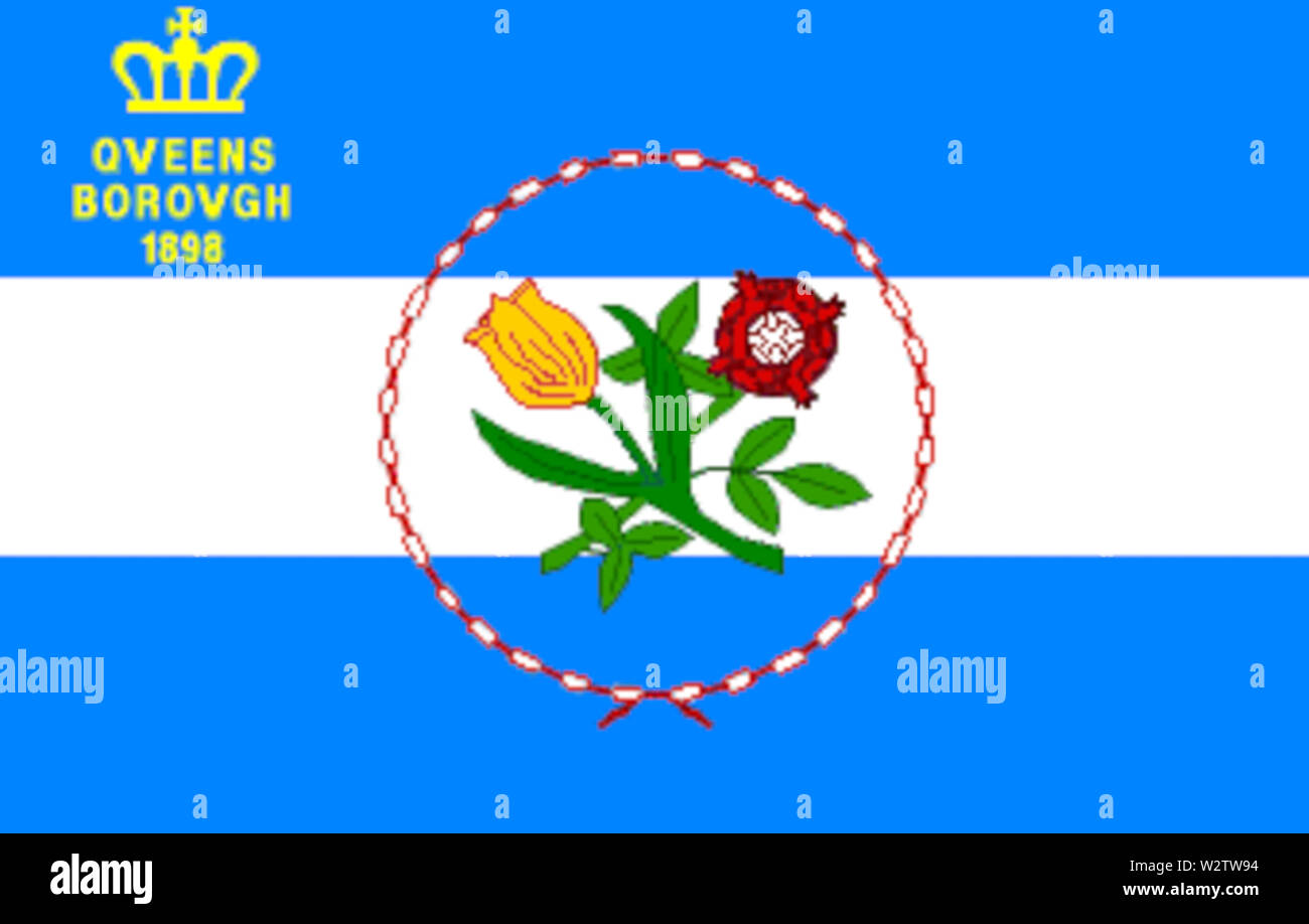 Flag of Queens Stock Photo - Alamy