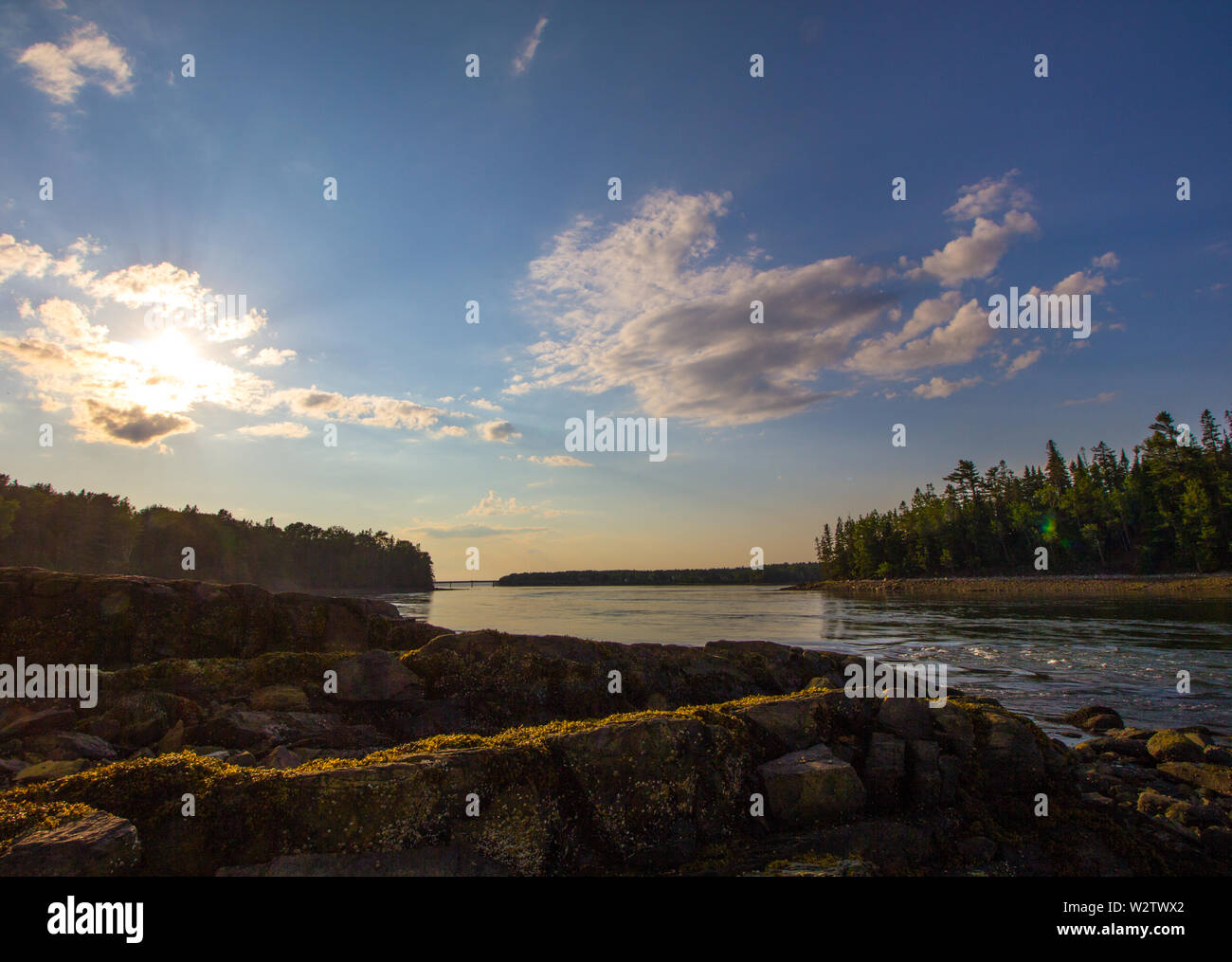 Tidal falls preserve hi-res stock photography and images - Alamy