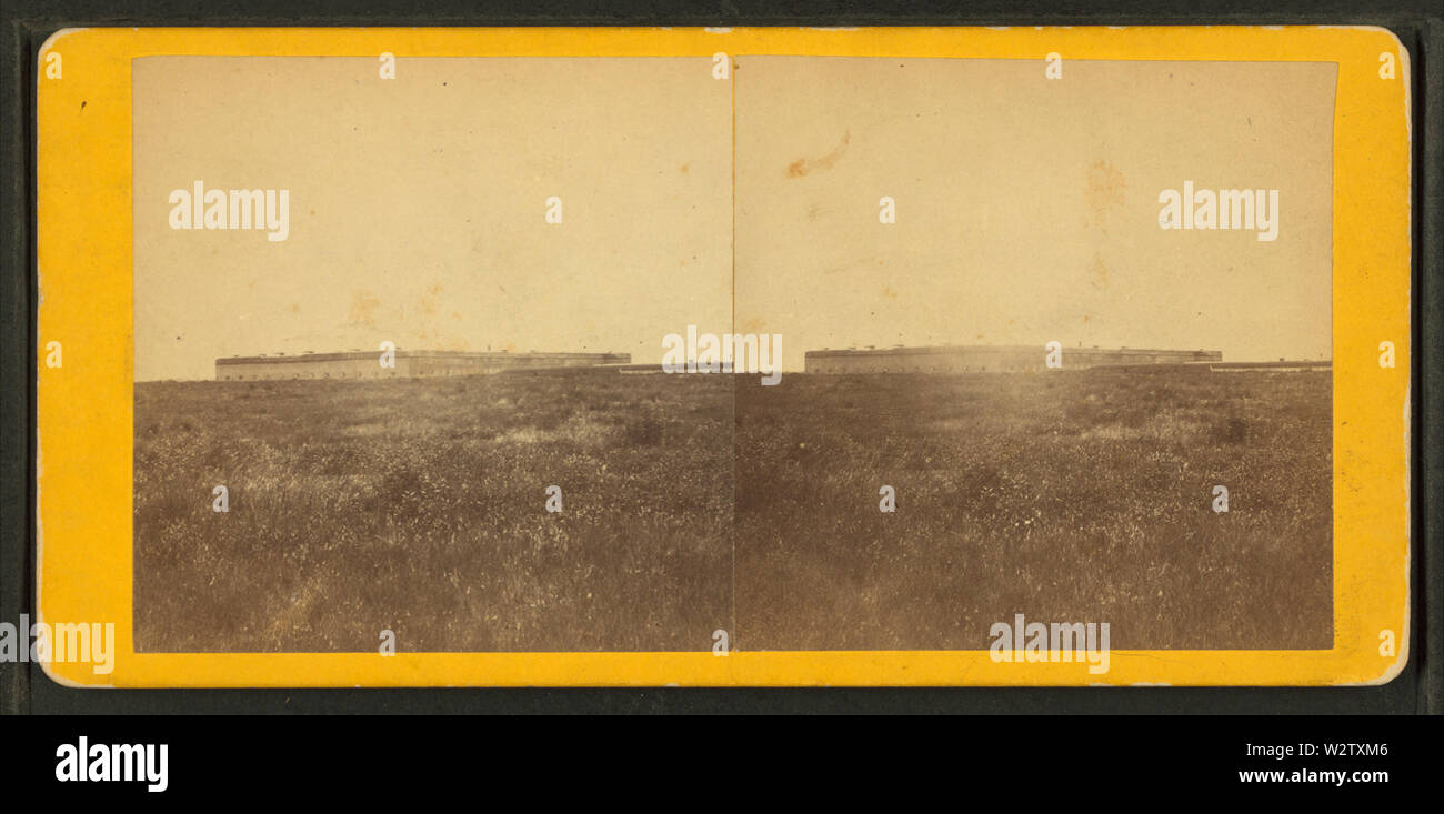 Fort Pulaski, by Wilson, J N (Jerome Nelson), 1827-1897 Stock Photo - Alamy