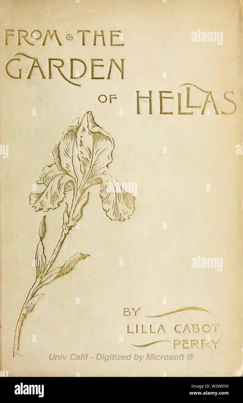 From the Garden of Hellas Stock Photo - Alamy