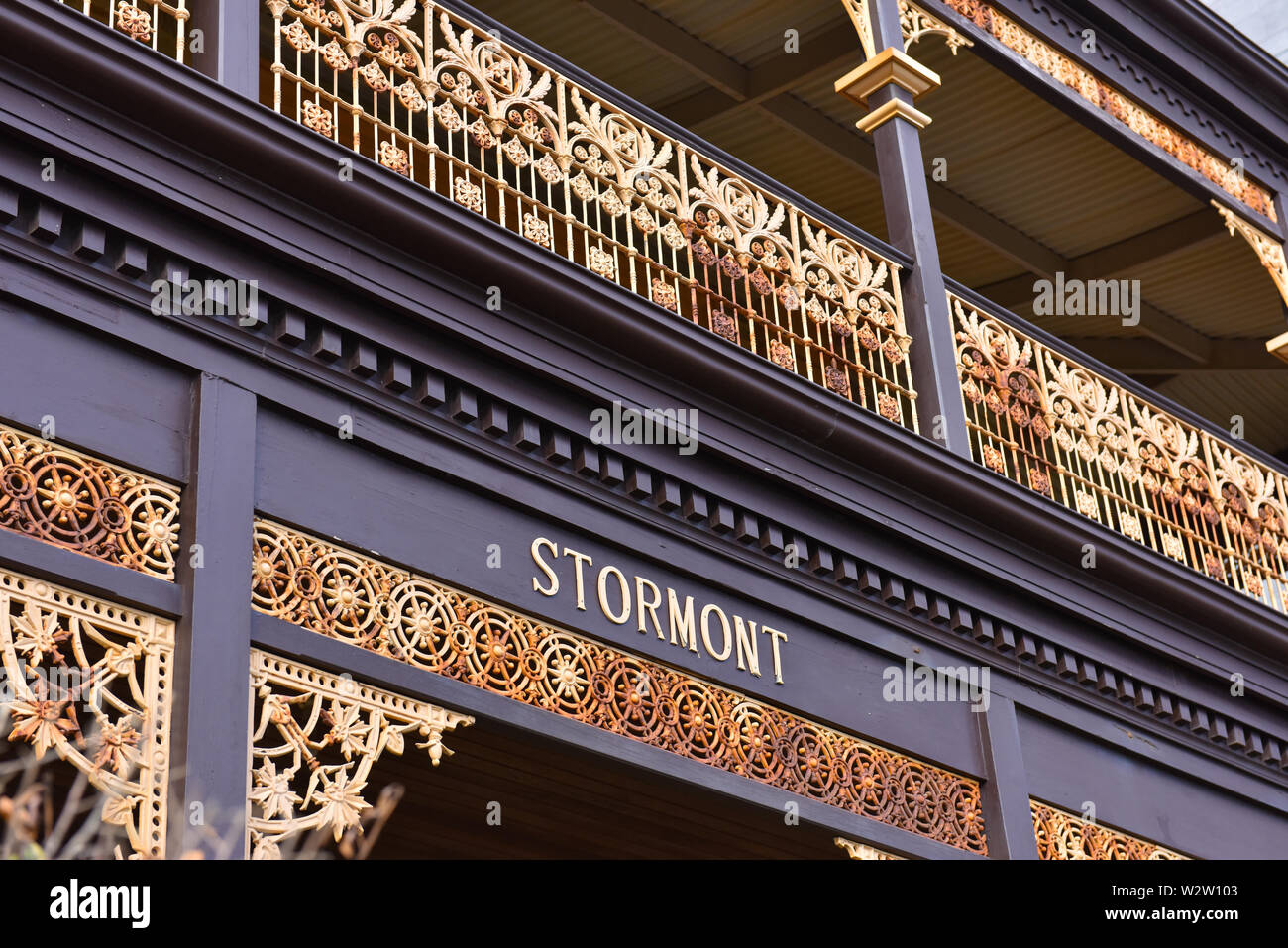 Famous historical Stormont House, Glenelg , Australia Stock Photo - Alamy