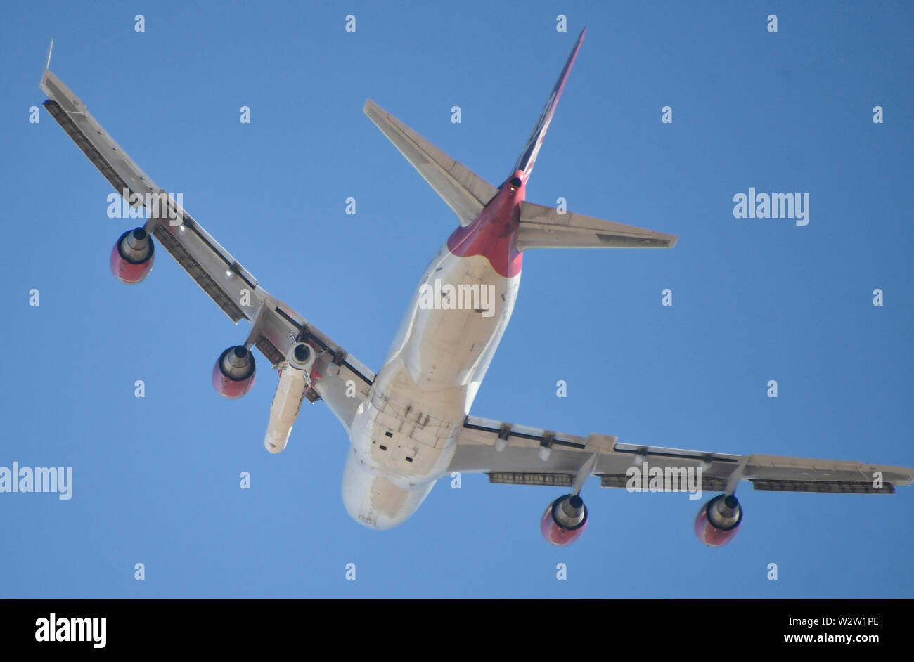 Mojave, California, USA. 10th July, 2019. Virgin Orbit Girl performed ...