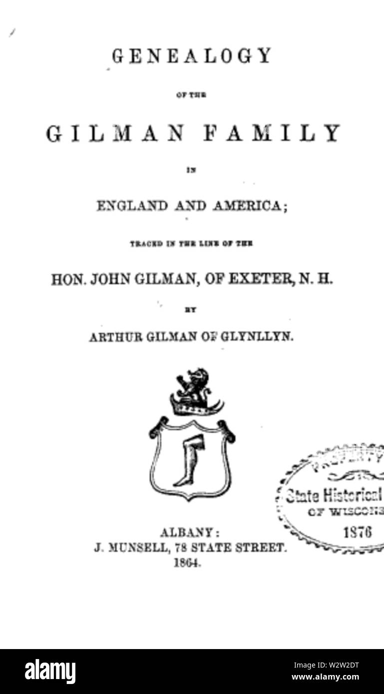 Gilman family hi-res stock photography and images - Alamy